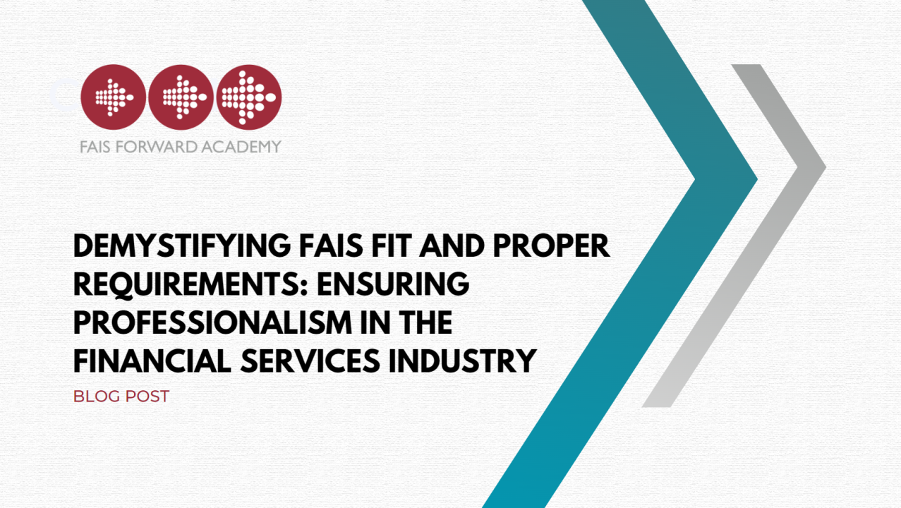 Fit and Proper – Requirements